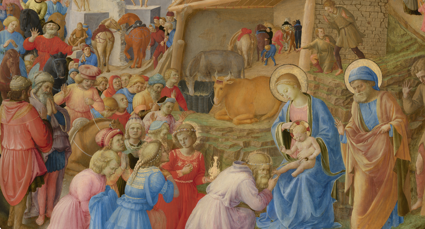 Tilbedelse Av Magi Fra Angelico