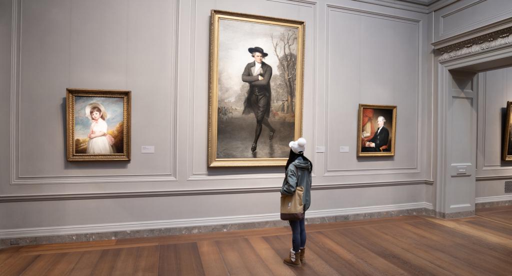 The Skater (Portrait of William Grant) by Gilbert Stuart